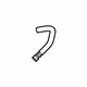 68260023AB - Genuine Mopar Hose-Heater Supply And Return