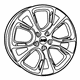 1VH41AAAAD - Genuine Mopar Wheel Aluminum