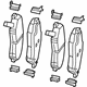 68404780AA - Genuine Mopar CALIPER K-Disc Brake