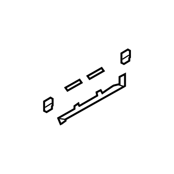 68368662AA - Genuine Mopar Bracket-FASTENER Right
