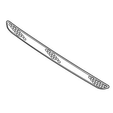 68087067AB - Genuine Mopar APPLIQUE-FASCIA