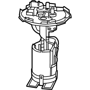 68104562AC - Genuine Mopar Module-Fuel Pump/Level Unit
