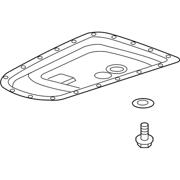 2705A014 - Genuine Mopar Pan-Automatic Transmission Case