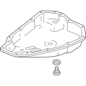 2705A051 - Genuine Mopar Pan-Automatic Transmission Case