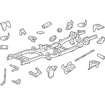 68089375AB - Genuine Mopar Frame-Chassis