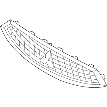 6402A380 - Genuine Mopar Grille-Radiator