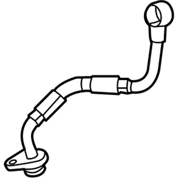 4892966AE - Genuine Mopar Tube-Turbo Water Return