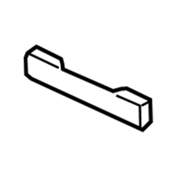 865841E000 - Genuine Mopar Front Bumper Corner SUPT