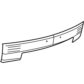 1CQ97TZZAC - Genuine Mopar NERF-FASCIA