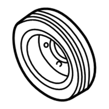 MD306158 - Genuine Mopar DAMPER-PULLEY, CRANKSHAFT