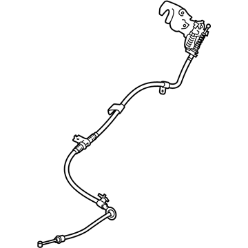 4820A262 - Genuine Mopar Parking Brake Cable