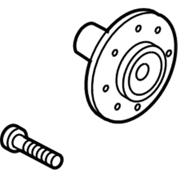 3880A018 - Genuine Mopar Front Wheel Hub