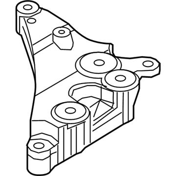 68493526AA - Genuine Mopar Transmission Mount Bracket