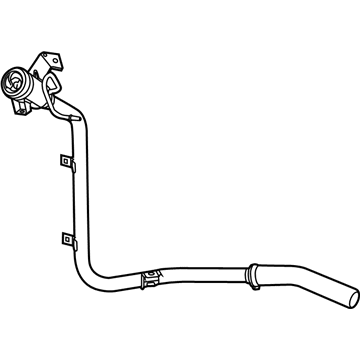 68379281AA - Genuine Mopar Tube-Fuel Filler