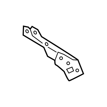 68301213AA - Genuine Mopar Bracket-Fender Lower Attach Left