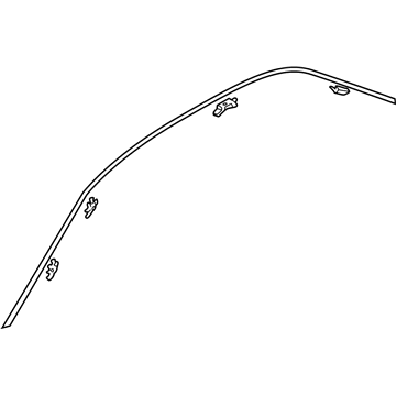MR520288 - Genuine Mopar Drip Molding