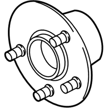 5105770AH - Genuine Mopar Hub&BRG-Brake