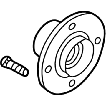 MR527453 - Genuine Mopar Rear Wheel Hub