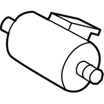 1789A001 - Genuine Mopar Filter-Fuel Vapor CANISTER Air