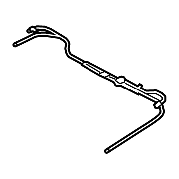 68317365AA - Genuine Mopar Tube-Cable Guide