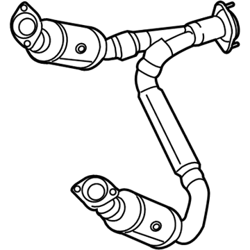 Ram 1500 Catalytic Converter - Guaranteed Genuine Ram Parts