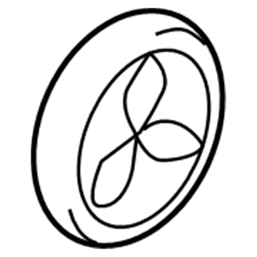 MB816391 - Genuine Mopar Cap-Disc Wheel