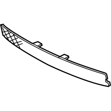 6400B397 - Genuine Mopar Grille-Front Bumper