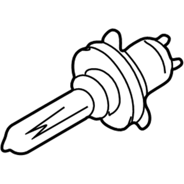 MS820970 - Genuine Mopar Headlamp Bulb