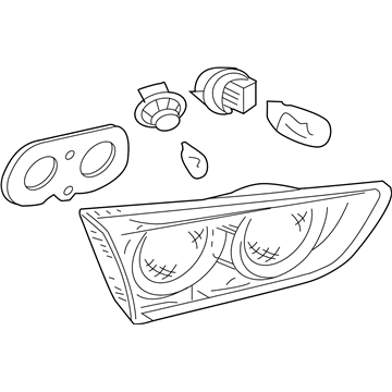 8330A626 - Genuine Mopar Lamp-Tail RH