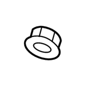 545591F000 - Genuine Mopar Nut-Self-Nut-Self Locking
