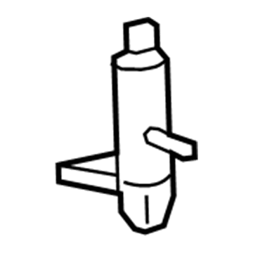 68376668AA - Genuine Mopar Radiator Bracket