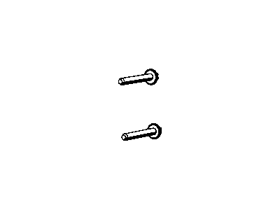 6509824AA - Genuine Mopar 6 Lobe External Head Bolt
