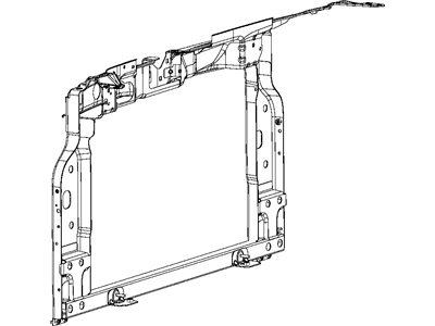 68089068AA - Genuine Mopar Panel-Radiator Closure