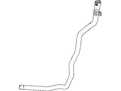 68073476AA - Genuine Mopar Heater Return Hose