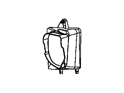 68073797AA - Genuine Mopar SHROUD-Charge Air Cooler