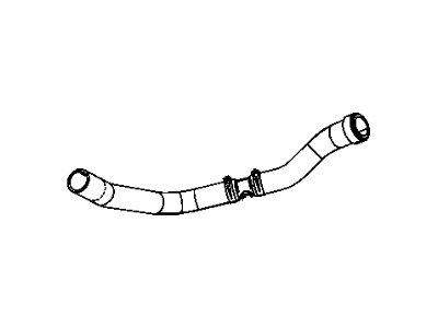 5058446AF - Genuine Mopar Hose-Radiator Inlet