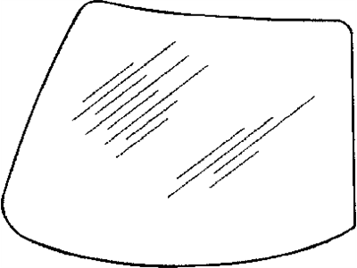 Windshield, Backlite And Mirror - 2001 Chrysler PT Cruiser
