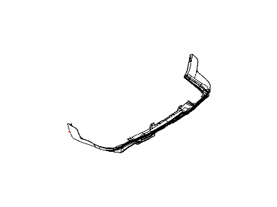 68157471AA - Genuine Mopar Rear Bumper Cover Lower