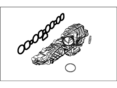 68142871AB - Genuine Mopar Engine Intake Manifold