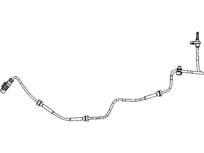 68073206AC - Genuine Mopar Sensor-Lateral Acceleration