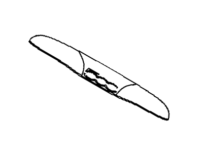 68070066AC - Genuine Mopar Liftgate Handle