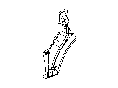 5020985AC - Genuine Mopar REINFMNT-D Pillar