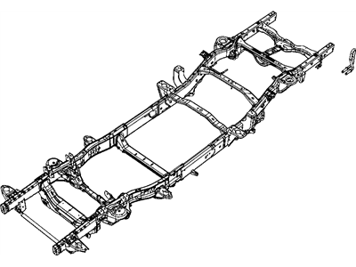 55398779AA - Genuine Mopar Rod-Exhaust Pipe Support