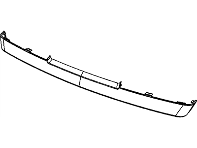 68003838AB - Genuine Mopar Air Dam