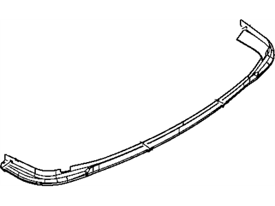 55113272AB - Genuine Mopar Bumper-Bumper
