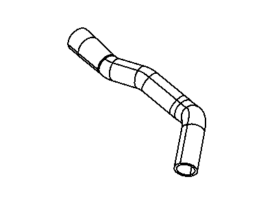 5058401AD - Genuine Mopar Radiator Outlet Hose