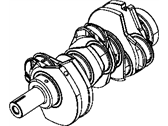 68147110AB - Genuine Mopar CRANKSHAF