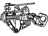 5057507AB - Genuine Mopar Bracket-GEARSHIFT