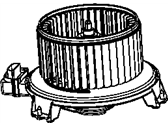 68232369AA - Genuine Mopar MOTOR-BLOWER WITH WHEEL
