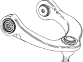 68217808AA - Genuine Mopar Front Upper Control Arm